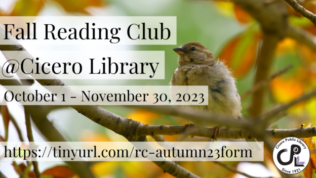 Adult Reading Club - Cicero Public Library