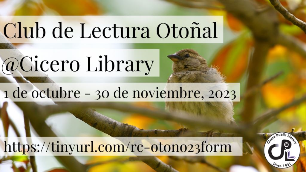 Club de Lectura para Adultos - Cicero Public Library